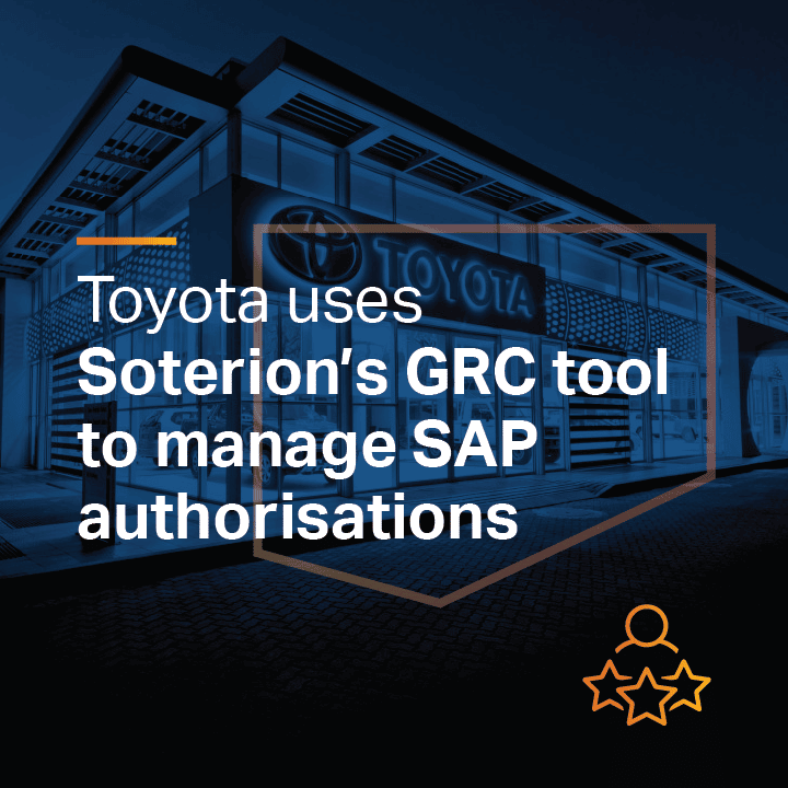 Toyota Choose Us for Sap as Their Access Risk Solution | SoterionToyota ...