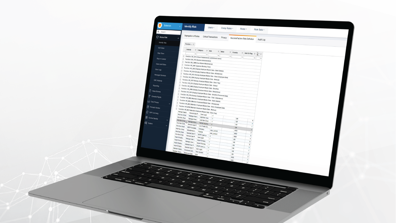 Soterion Access Risk Manager | SAP Access Risk Management | SAP ...